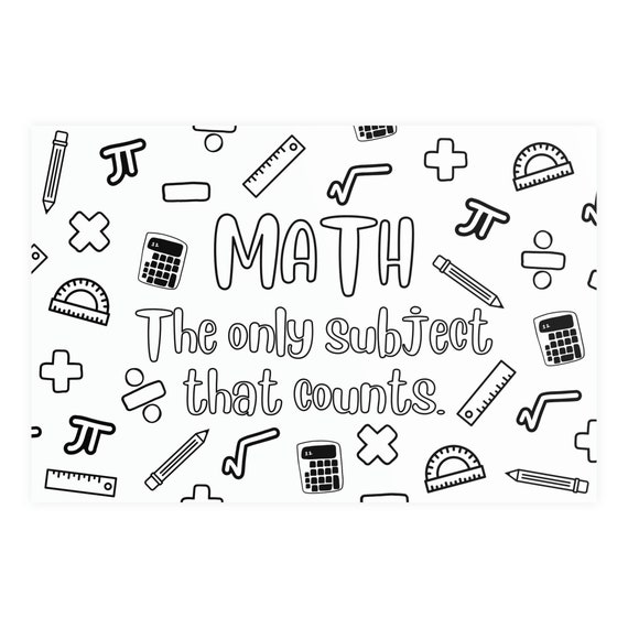 Math Coloring Pages