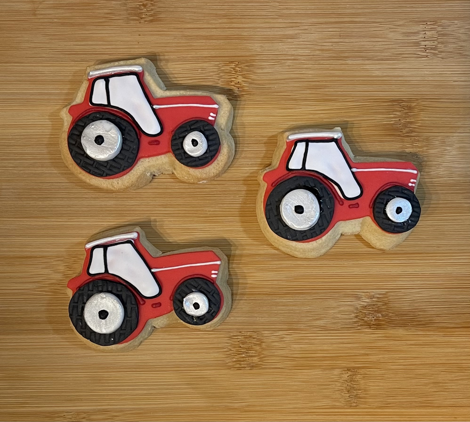 Tractor Biscuits -luxury Iced Biscuits/cookies - Etsy UK