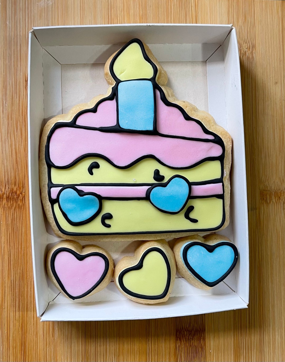 Comic Style Cake Slice - Etsy