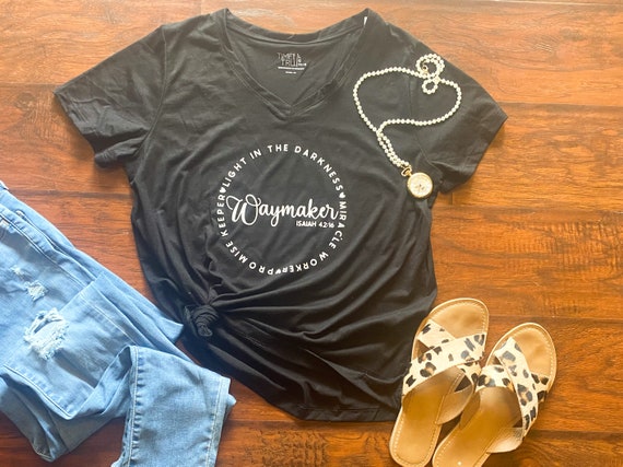 Waymaker Shirt Christian Tees Christian T-Shirt Jesus | Etsy Waymaker Shirt Christian Tees Christian T-Shirt Jesus | Etsy