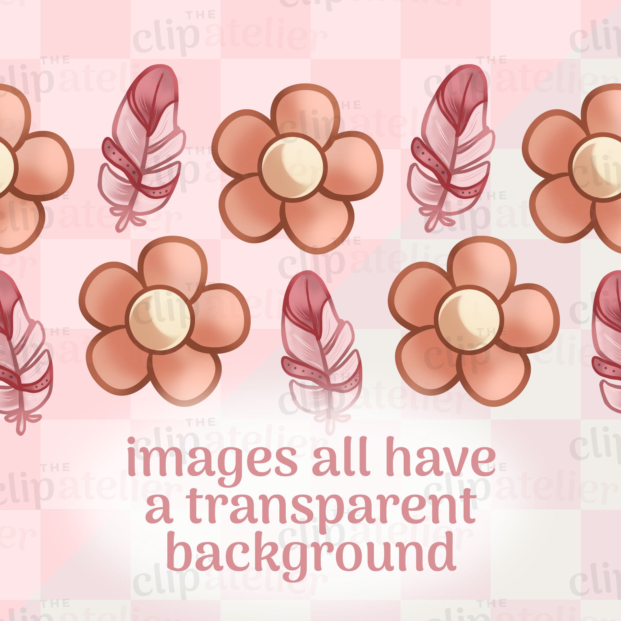 Boho Thanksgiving Clipart Images Kawaii Turkey (Download Now) - Etsy