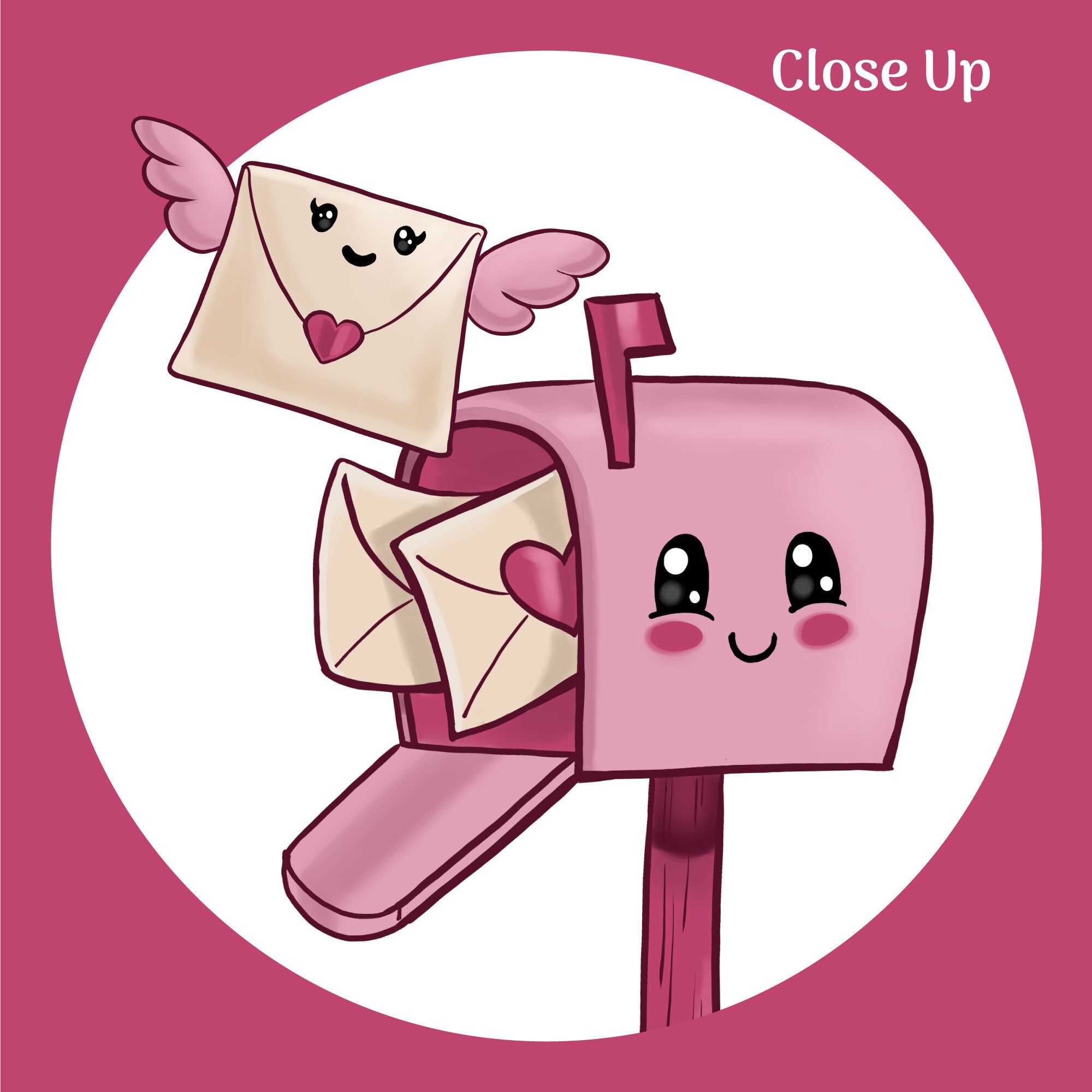 Cute Valentine's Day Clipart Illustrations | Kawaii Valentine's Clip ...
