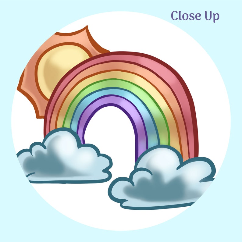 Rainbow Clipart Illustrations Colourful Rainbows Clip Art Download ...