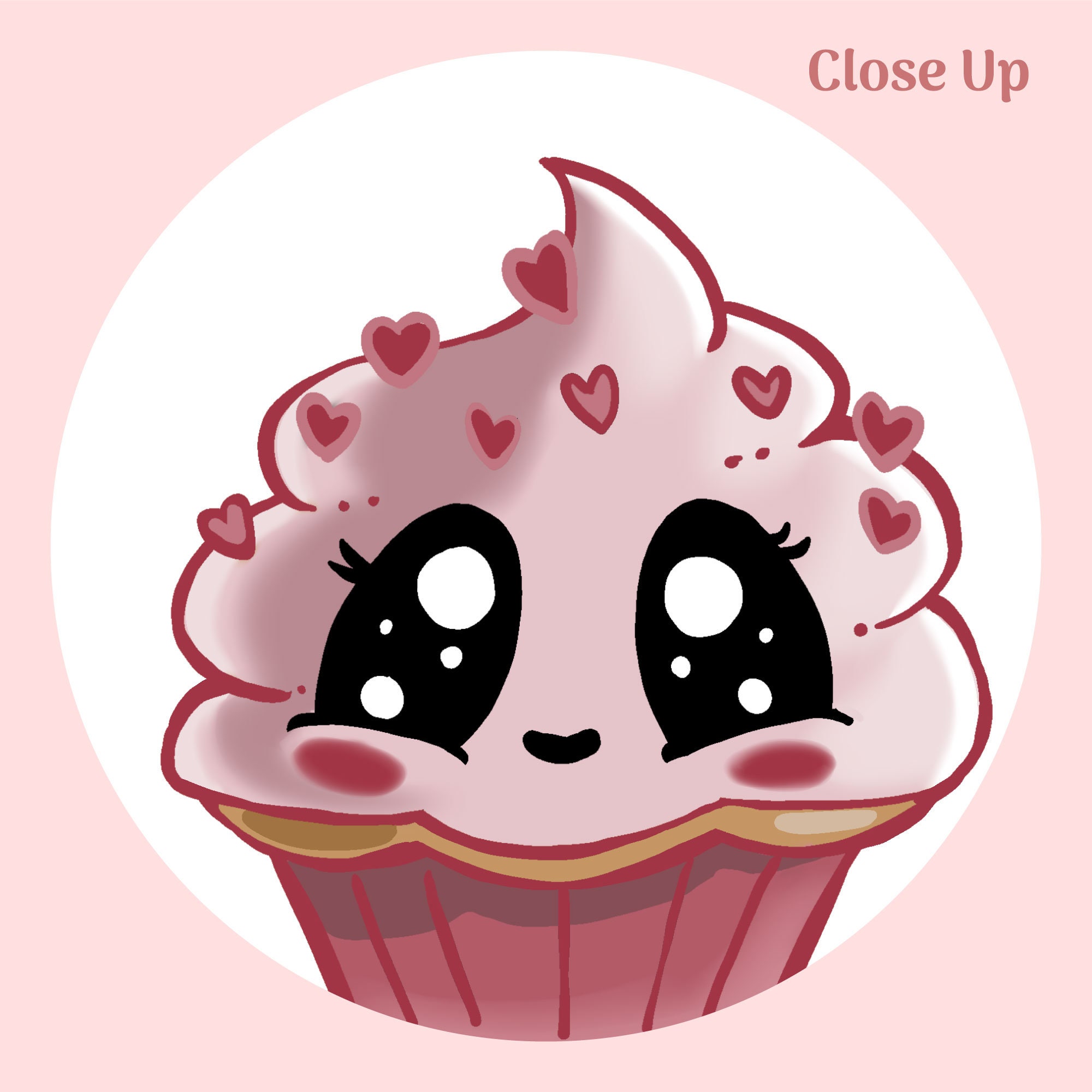 Cute Anime Cupcakes Drawings