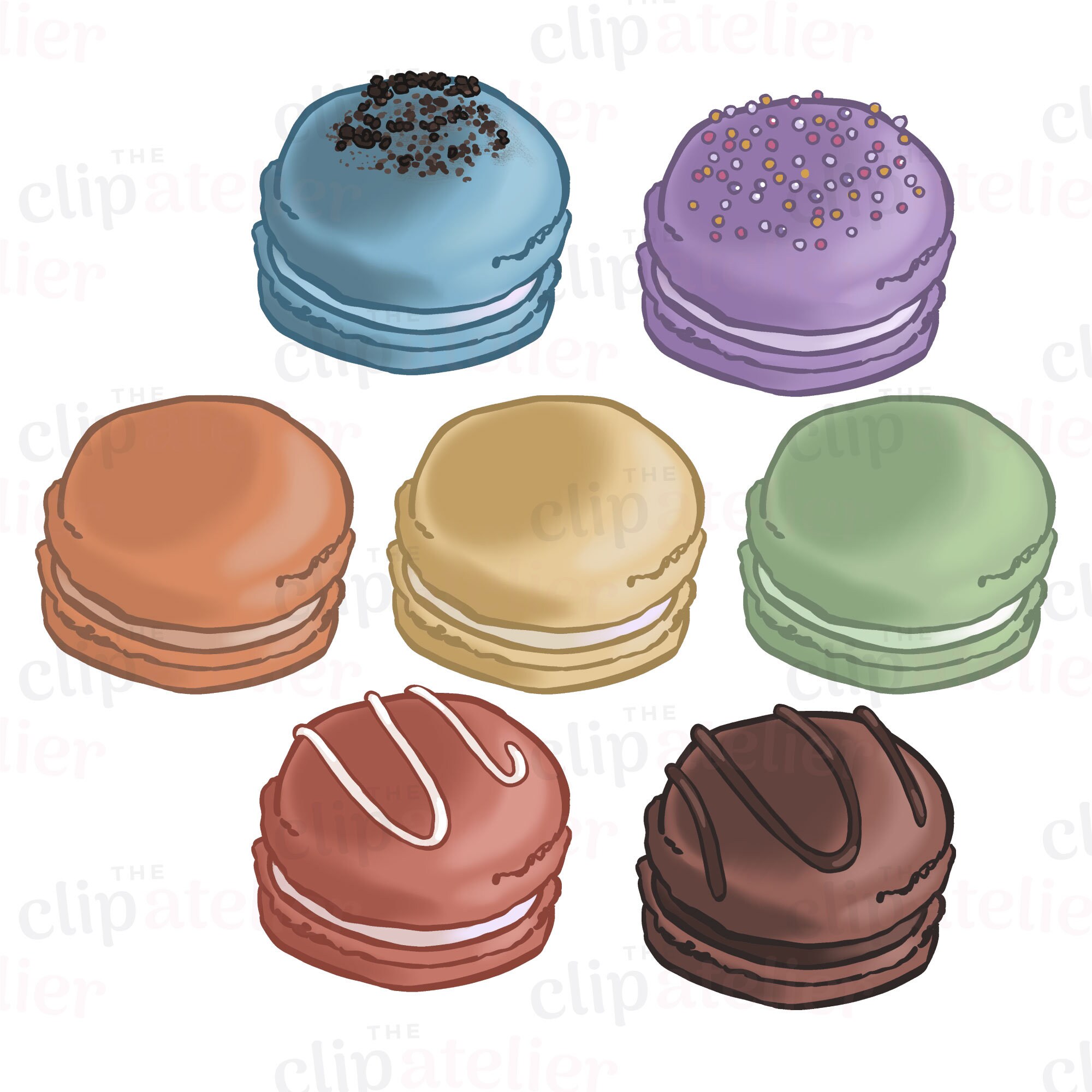 Craft Supplies & Tools Visual Arts Sweet Treat Instant Download ...
