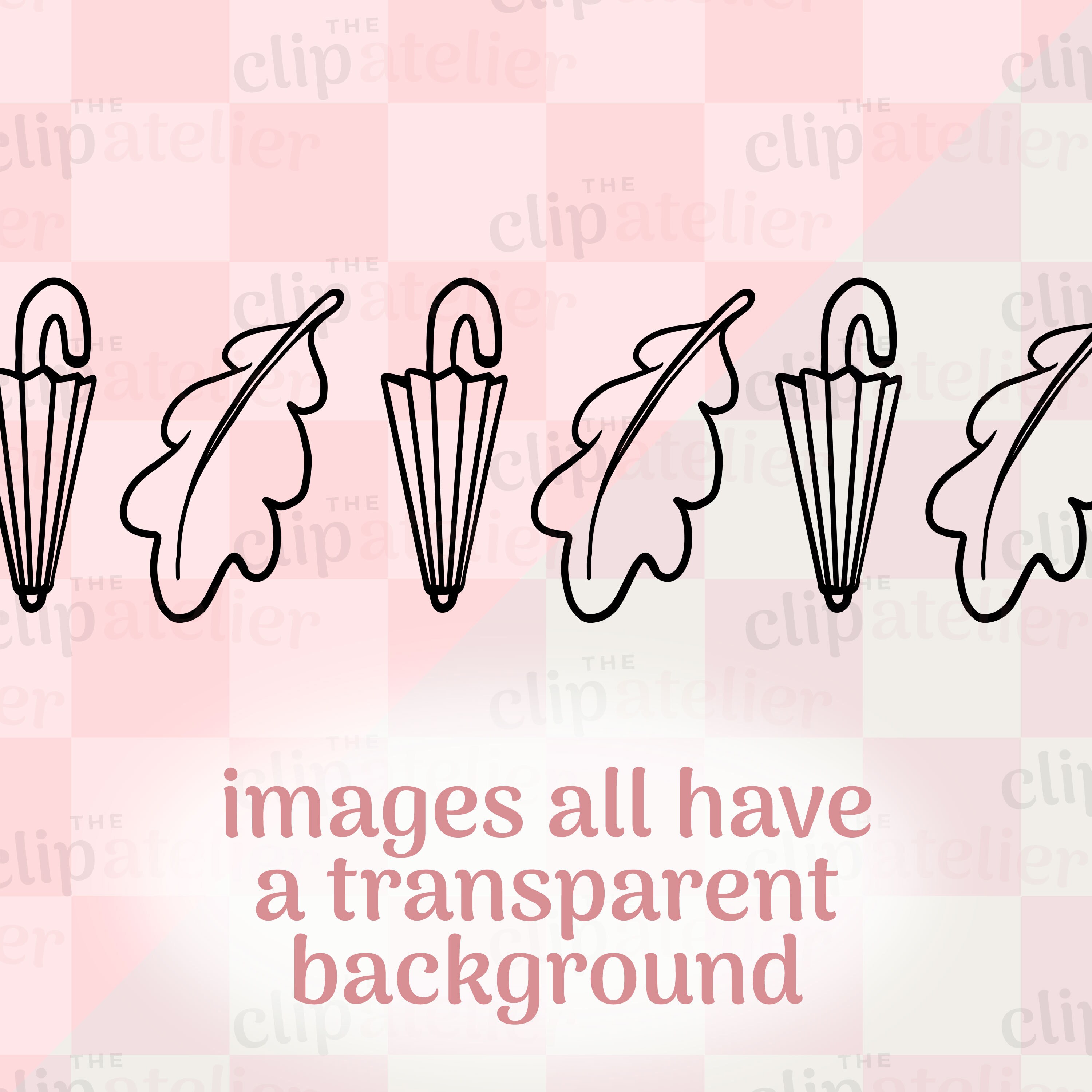 Boho Fall Line Art | Hand-drawn Clipart Images | Bohemian Digital Stamp ...