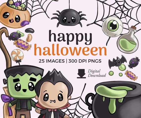 Cute Happy Halloween Clipart Free