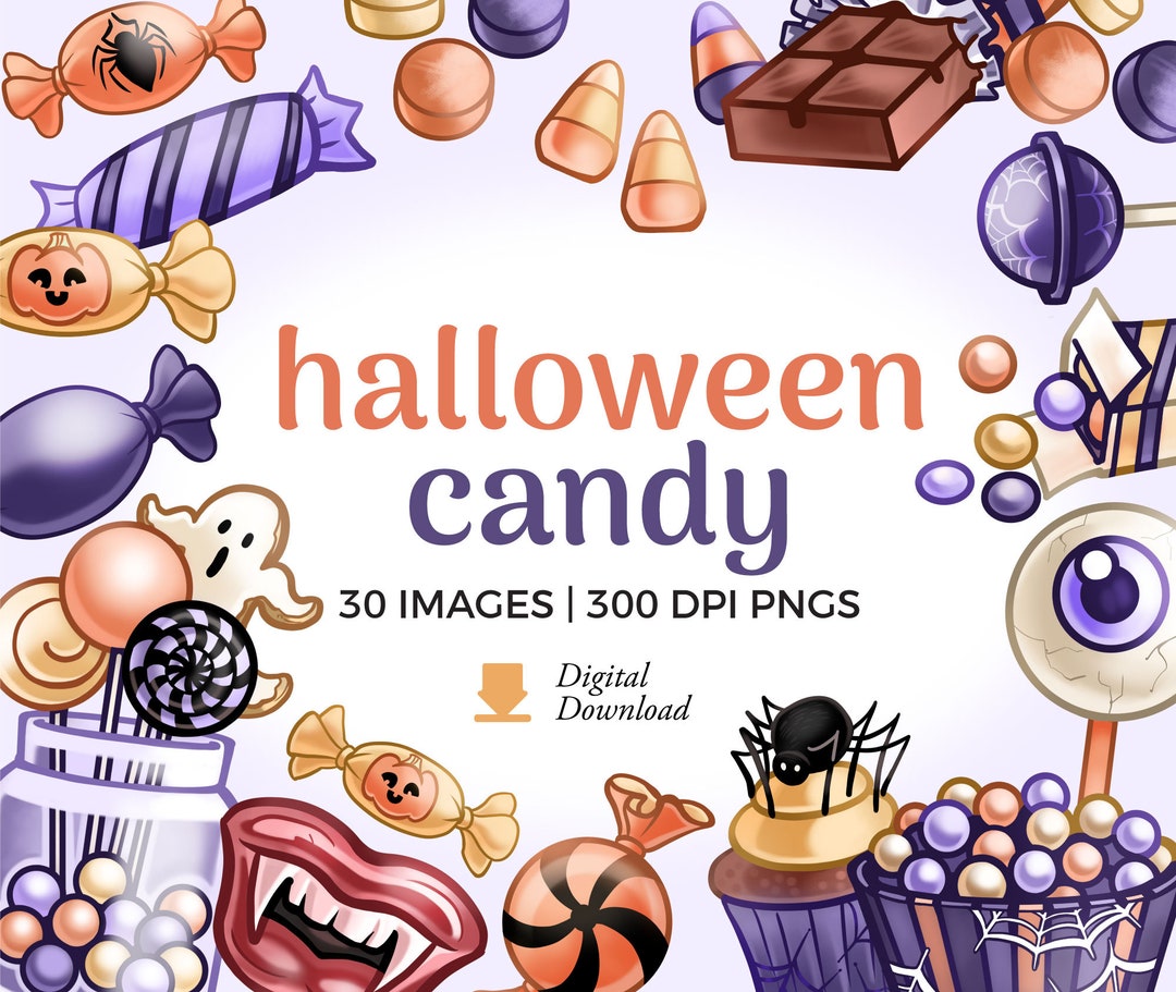 Halloween Candy Clipart Images | Chocolate and Candy PNG Download ...