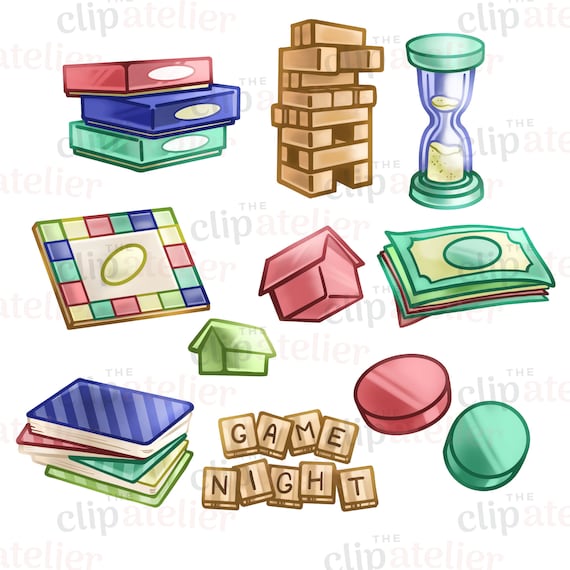 Board Game Clip Art