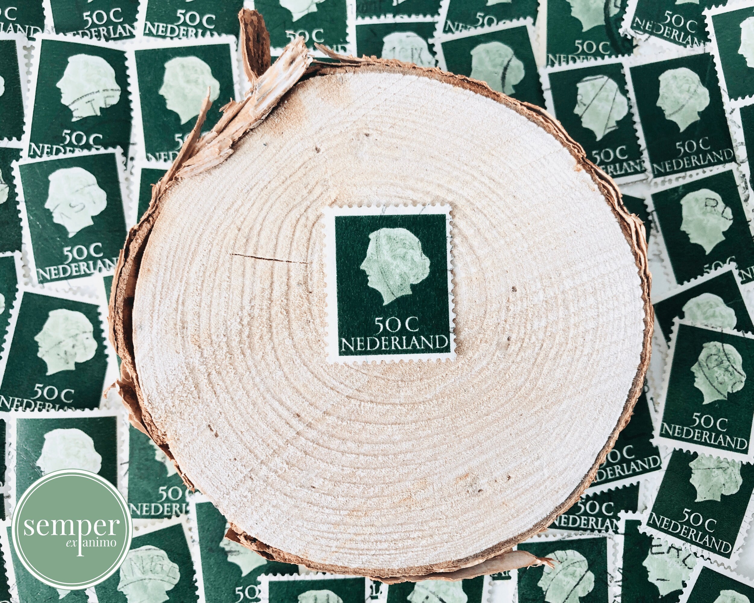 Postal Stamp Bundle Moss Green Nederland 50c Queen - Etsy Australia