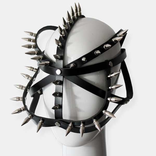 Leather Face Mask - Etsy