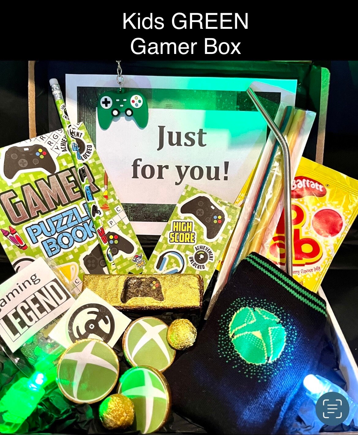 Gamer Gaming Letter Box Gift or Party Bags Favours Pre Filled Wristband ...