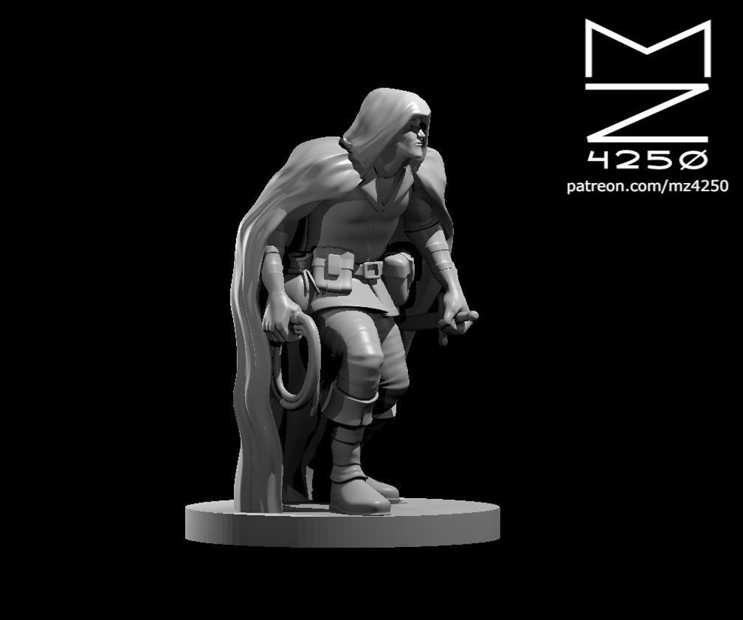 Adventurer - Rogue, 8 Options. Tabletop Role Playing Game Miniatures ...