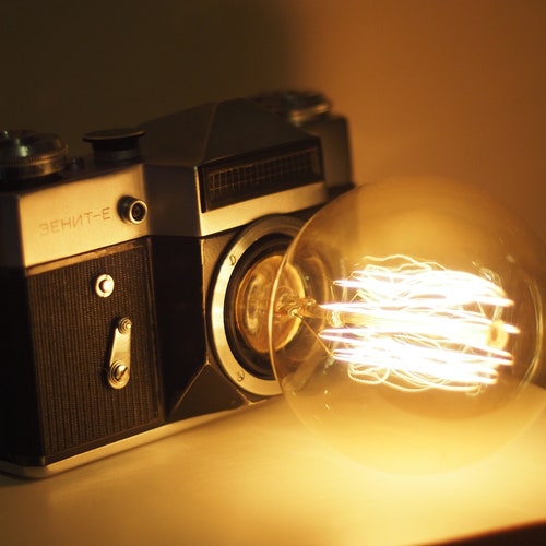 Retro Vintage Recycled Kodak Target 620 Camera Accent Lamp - Etsy