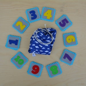 Counting Game Learning Numbers, Homeschooling, Montessori Inspired ...