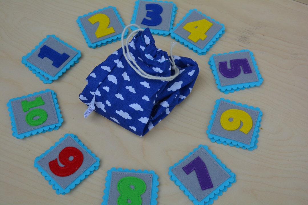 Counting Game Learning Numbers, Homeschooling, Montessori Inspired ...