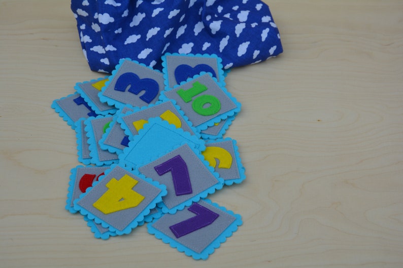 Counting Game Learning Numbers, Homeschooling, Montessori Inspired ...