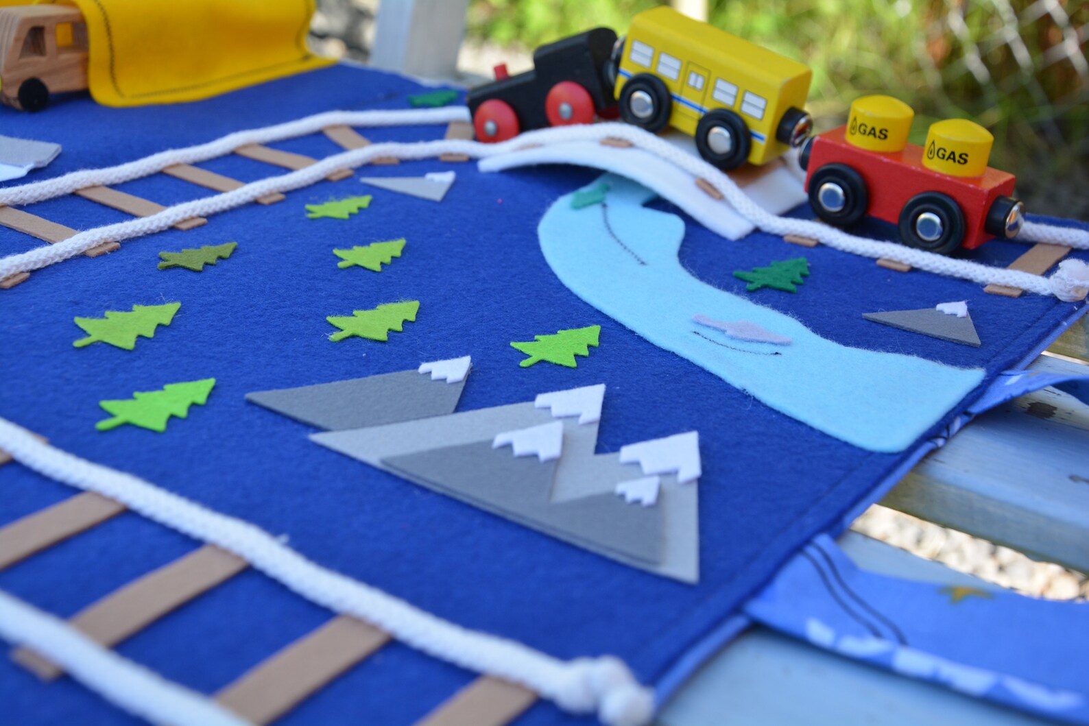 Roads Activity Mat Car Rug Train Train Track Boys Travel | Etsy