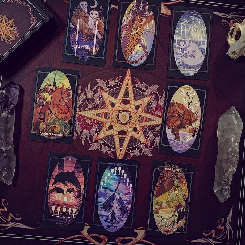 Divination Mats for Tarot Readings - Etsy