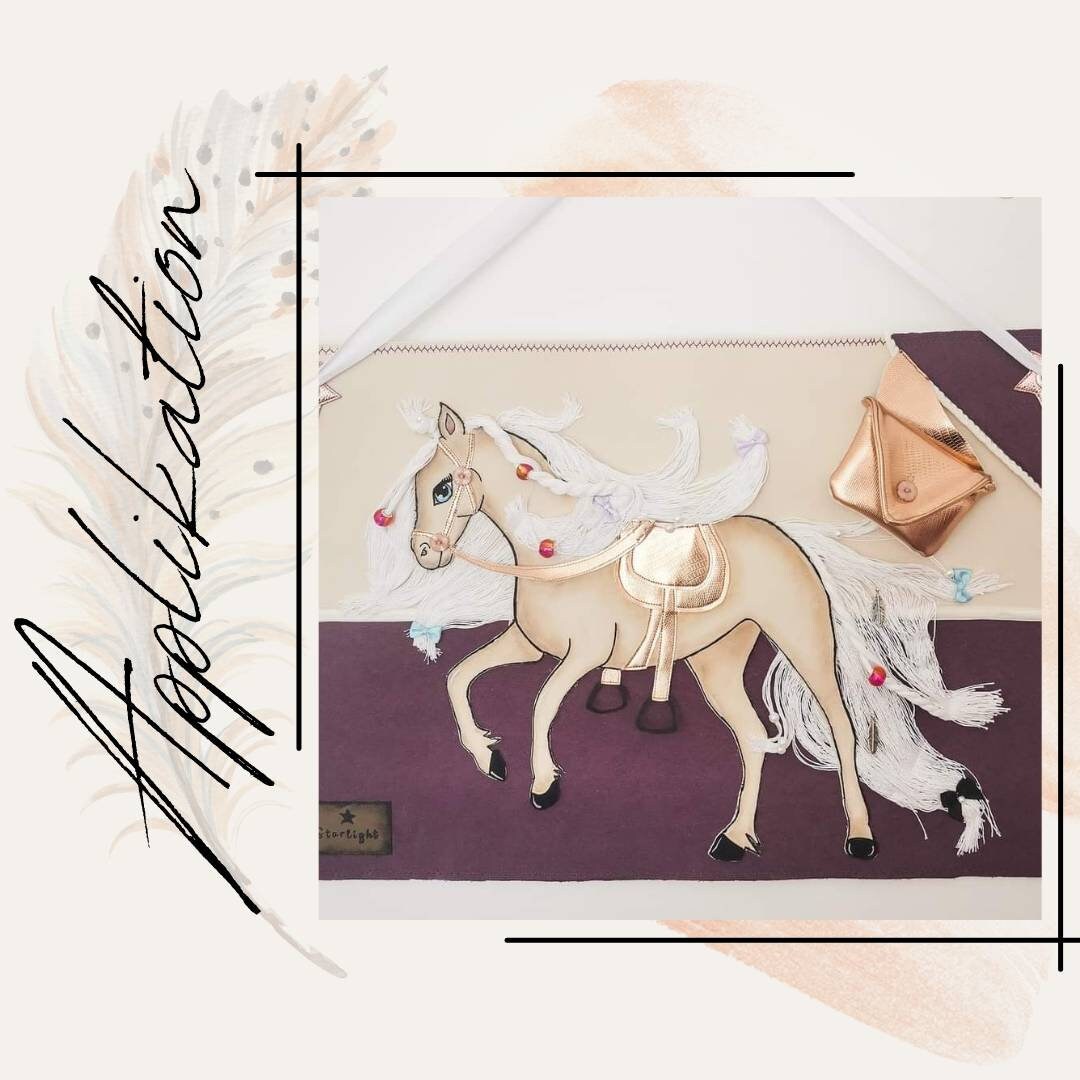 Starlight XL Application Template Horse - Etsy