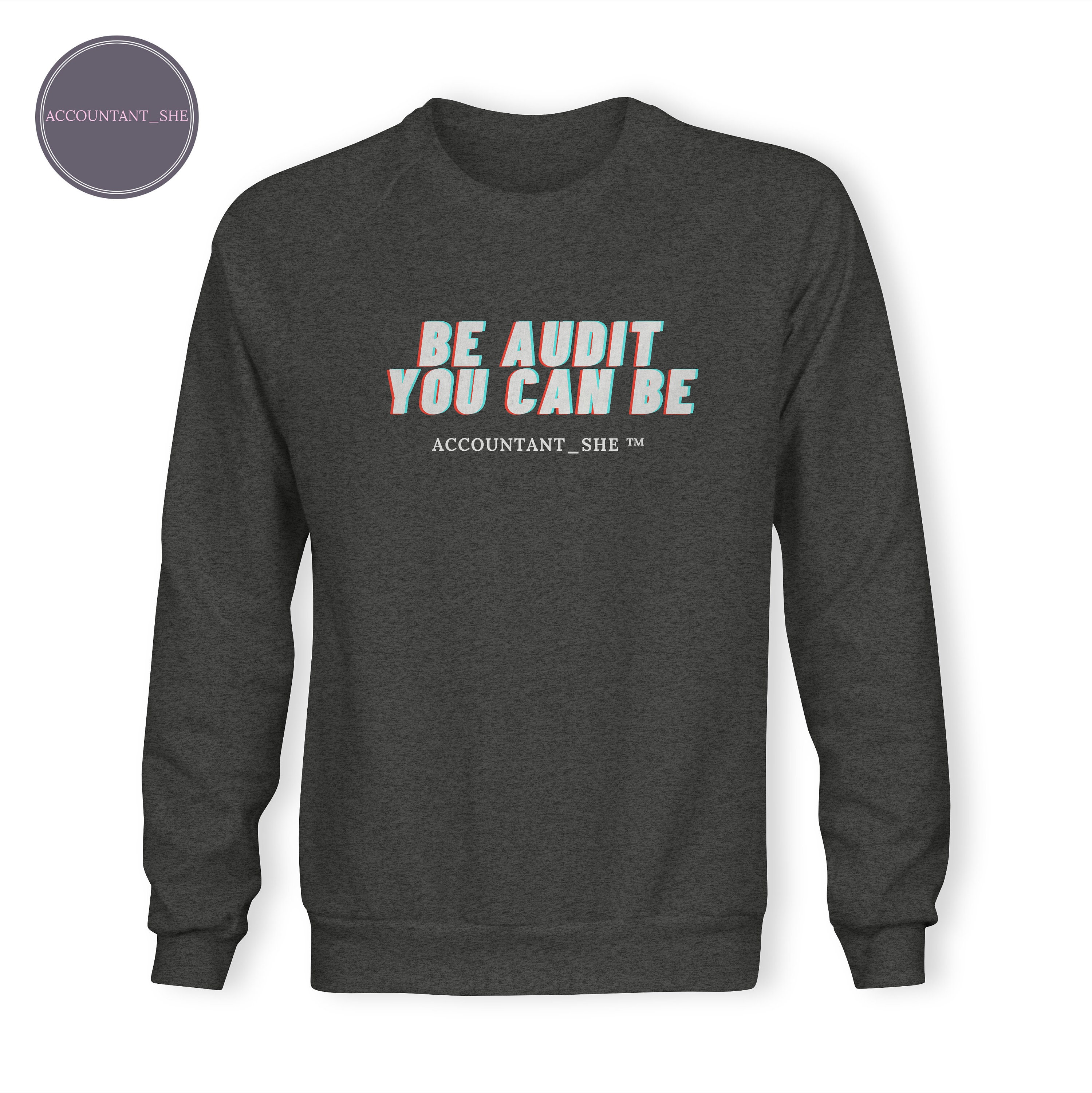 Be Audit You Can Be Gift Sweatshirt/jumper Accountant - Etsy UK