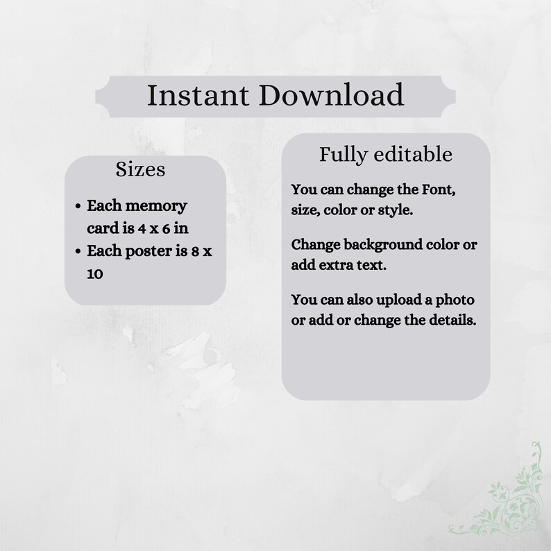Funeral Share a Memory Card Template, Lilac Purple (canva Printable) - Etsy