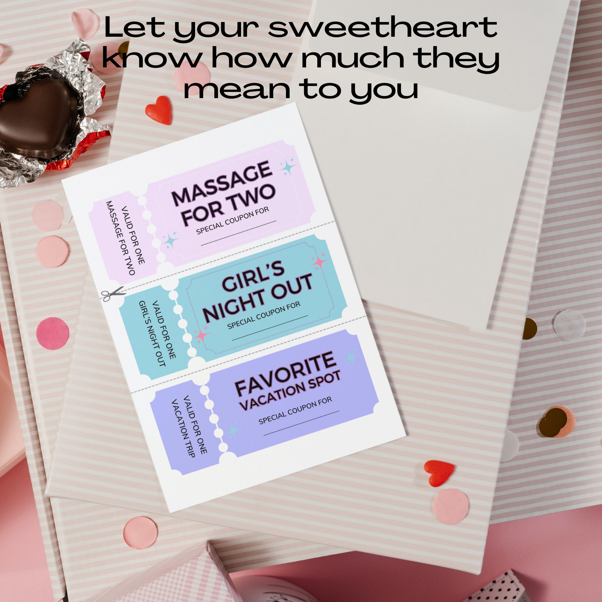 Printable Love Coupons, Valentine's Day Coupon Book Printable ...