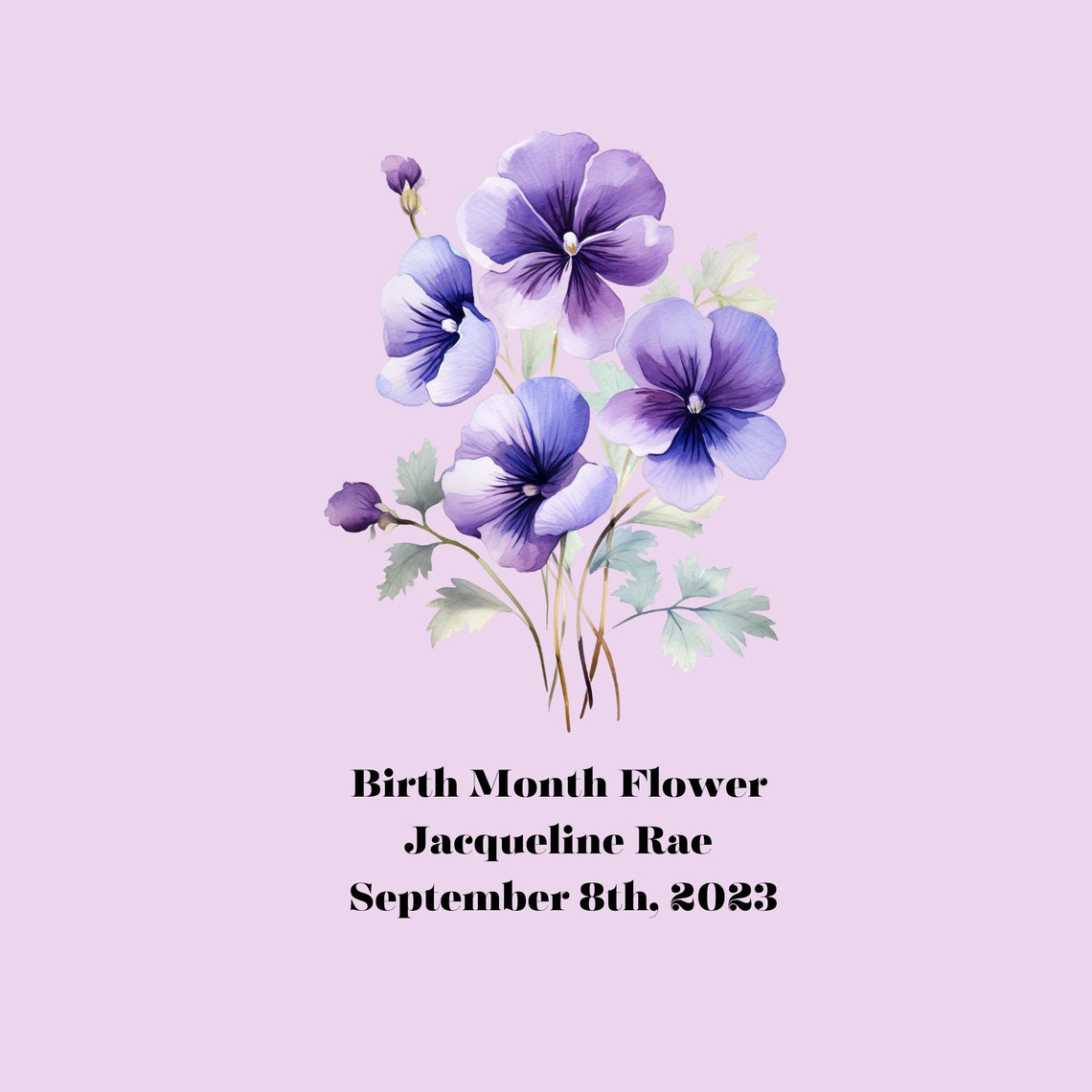 Birth Month Flowers | Flower Art | Birthday Flowers | Birth Flower PNG ...