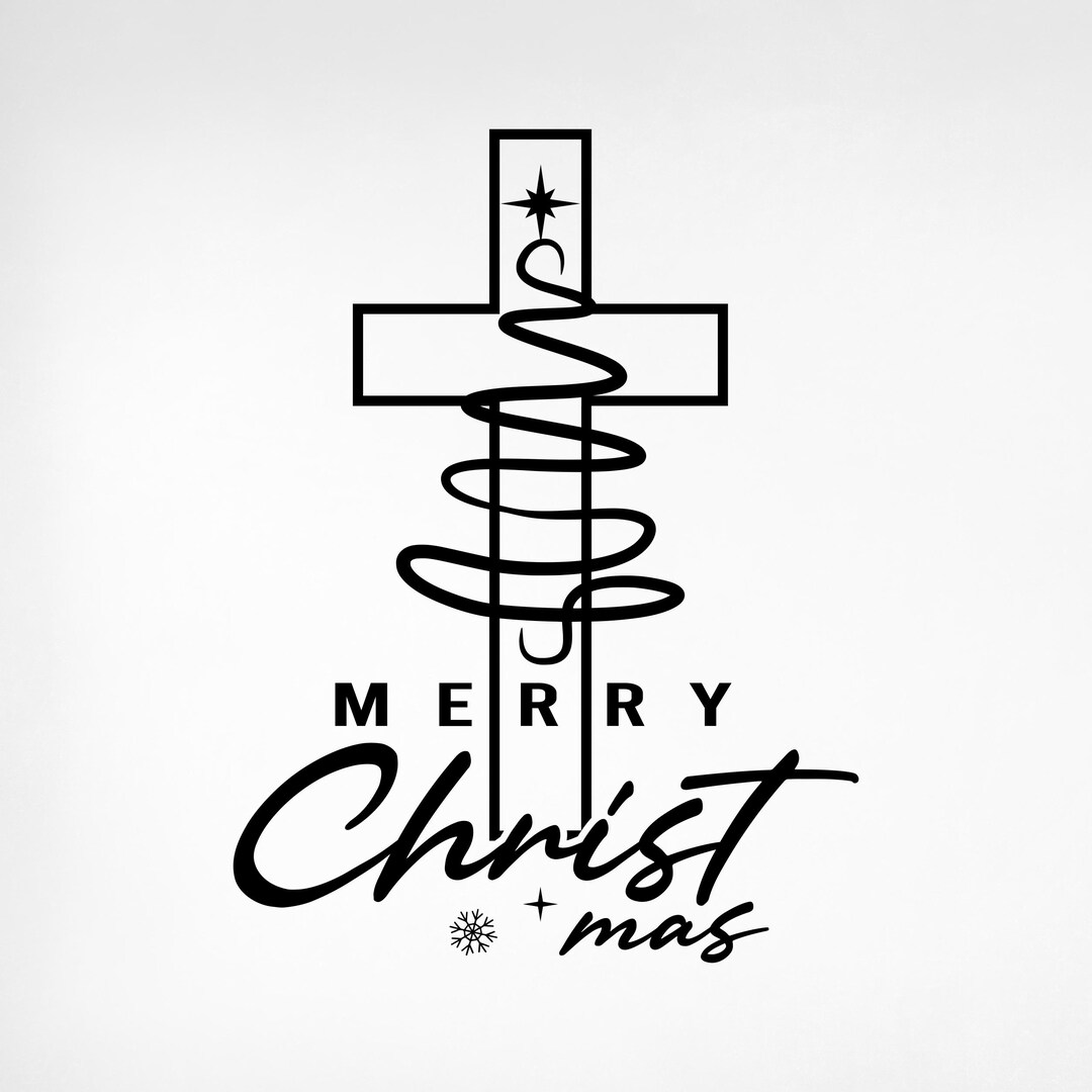 Jesus Christmas Tree Svg , Christian Christmas Svg, Jesus Svg ...