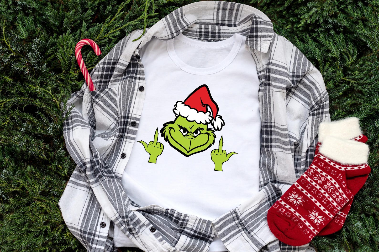 Grinch Middle Finger SVG, Grinch Giving the Finger, Middle Finger SVG ...
