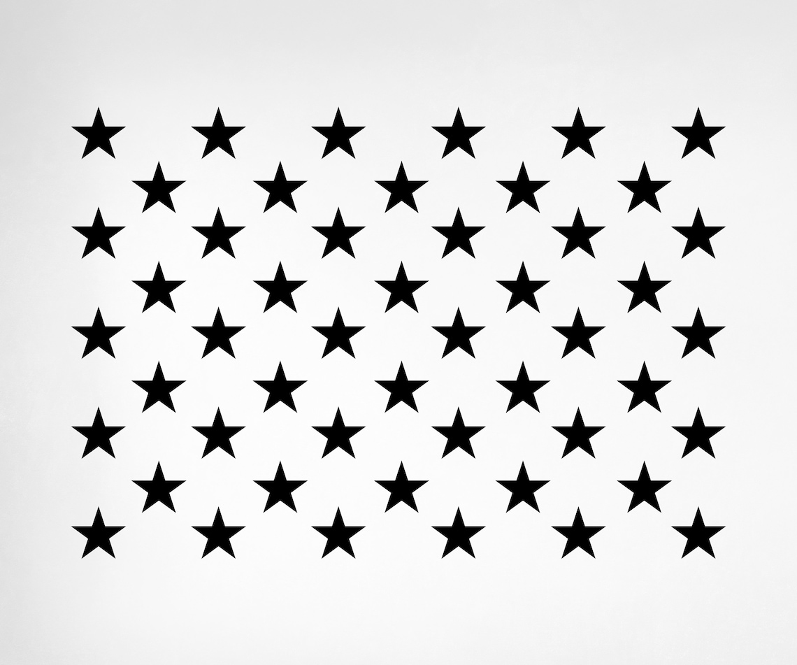 50 Stars Svg, 50 Stars of United States Svg, 50 Stars American Flag Svg ...