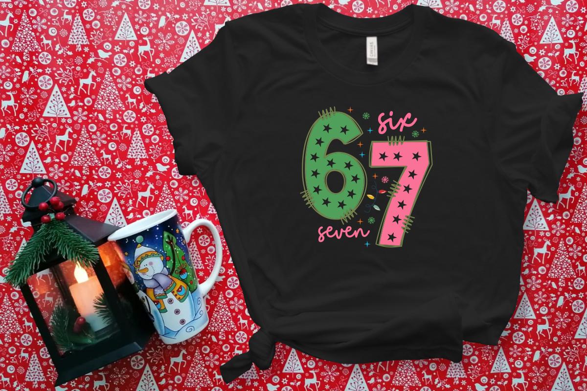 Funny Christmas Meme SIX Seven Svg Bundle, Santa Says 67 Svg, 67 Xmas ...