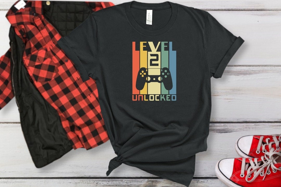 Level 2 Unlocked Svg, 2th Birthday Boy Svg, 2th Birthday Svg, 2 Years ...