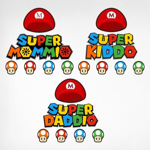 Super Daddio Svg, Super Mommio Svg, Super Kiddio Svg, Super Family Svg ...