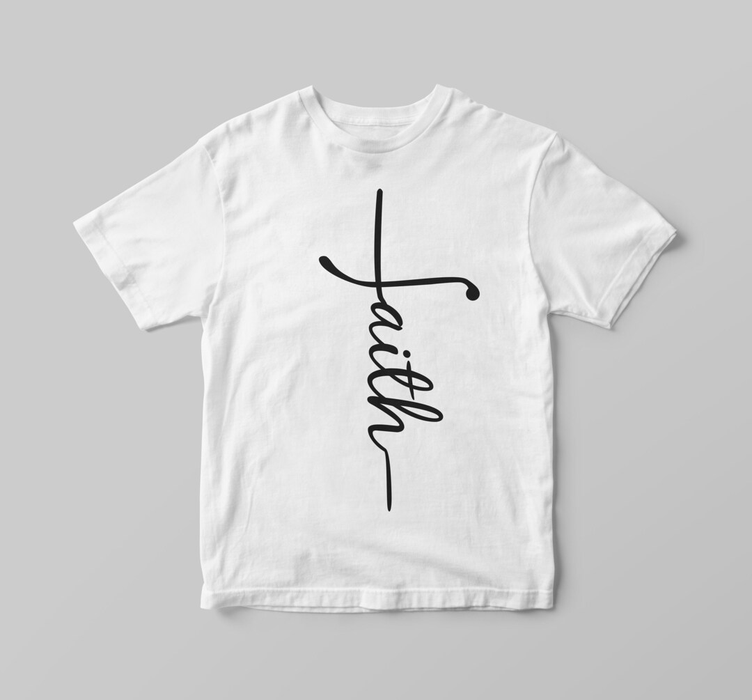 Faith Svg Faith Cross Svg Easter Svg Christian Svg Jesus Svg Happy