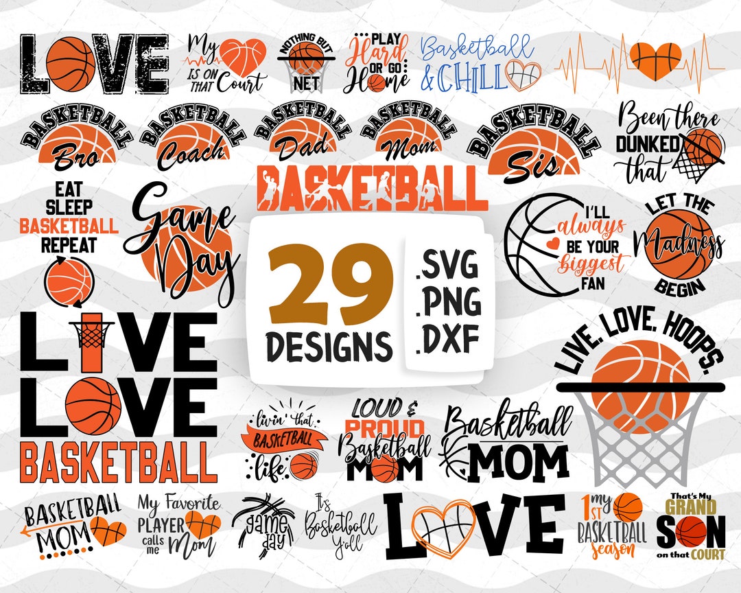 Basketball SVG Bundle, Basketball Quotes SVG, Basketball Fan SVG, Fan ...