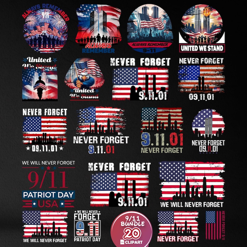 911 Flag White - Etsy