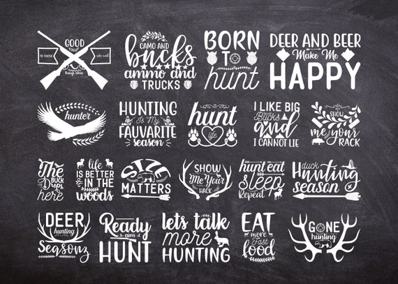 Hunting Bundle Svg Hunting Svg Hunting Fishing Svg Fishing | Etsy
