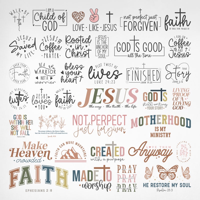 Bible Verse Svg - Etsy