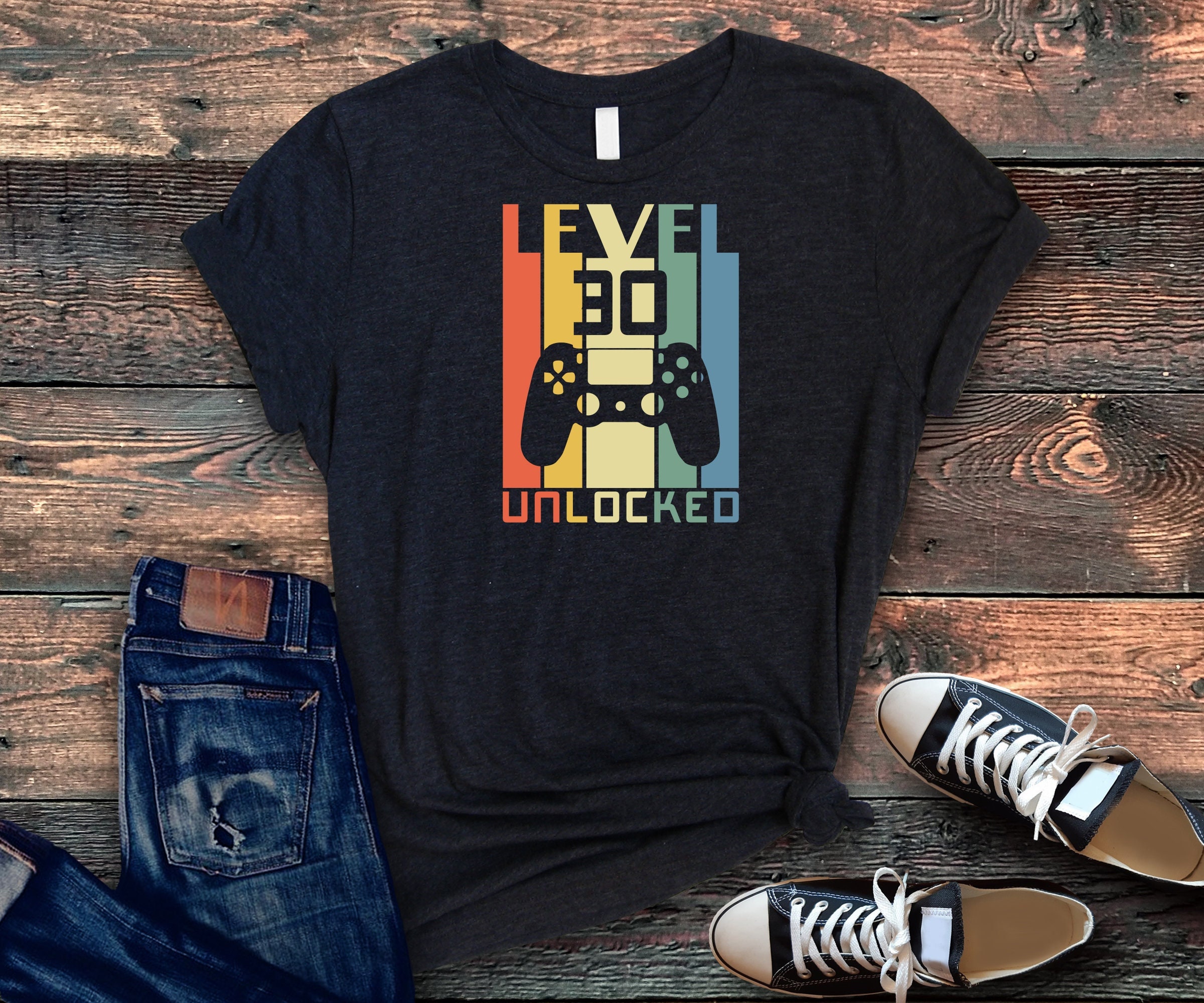 Level 30 Unlocked SVG: Video Game Birthday Design (digital Download ...