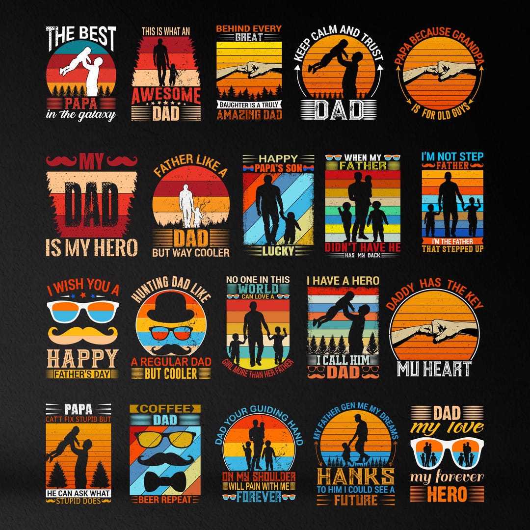 Father's Day SVG Bundle, Father SVG, Father Quotes SVG, Best Dad Svg ...