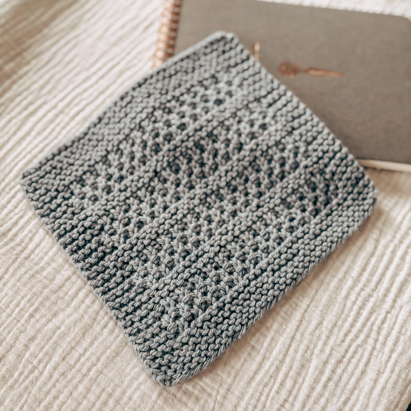 Easy Dishcloth Knitting Pattern, Beginner Washcloth Knit Pattern ...