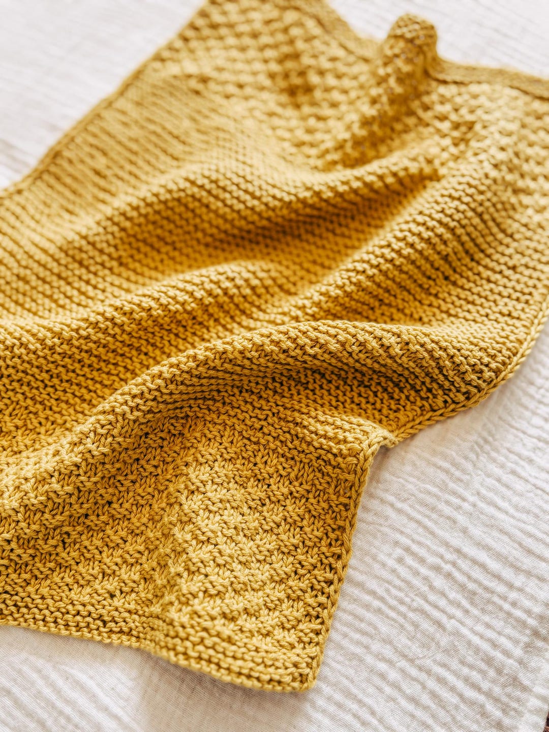 Easy Kitchen Towel Knitting Pattern, Simple Knit Dishcloth Pattern ...