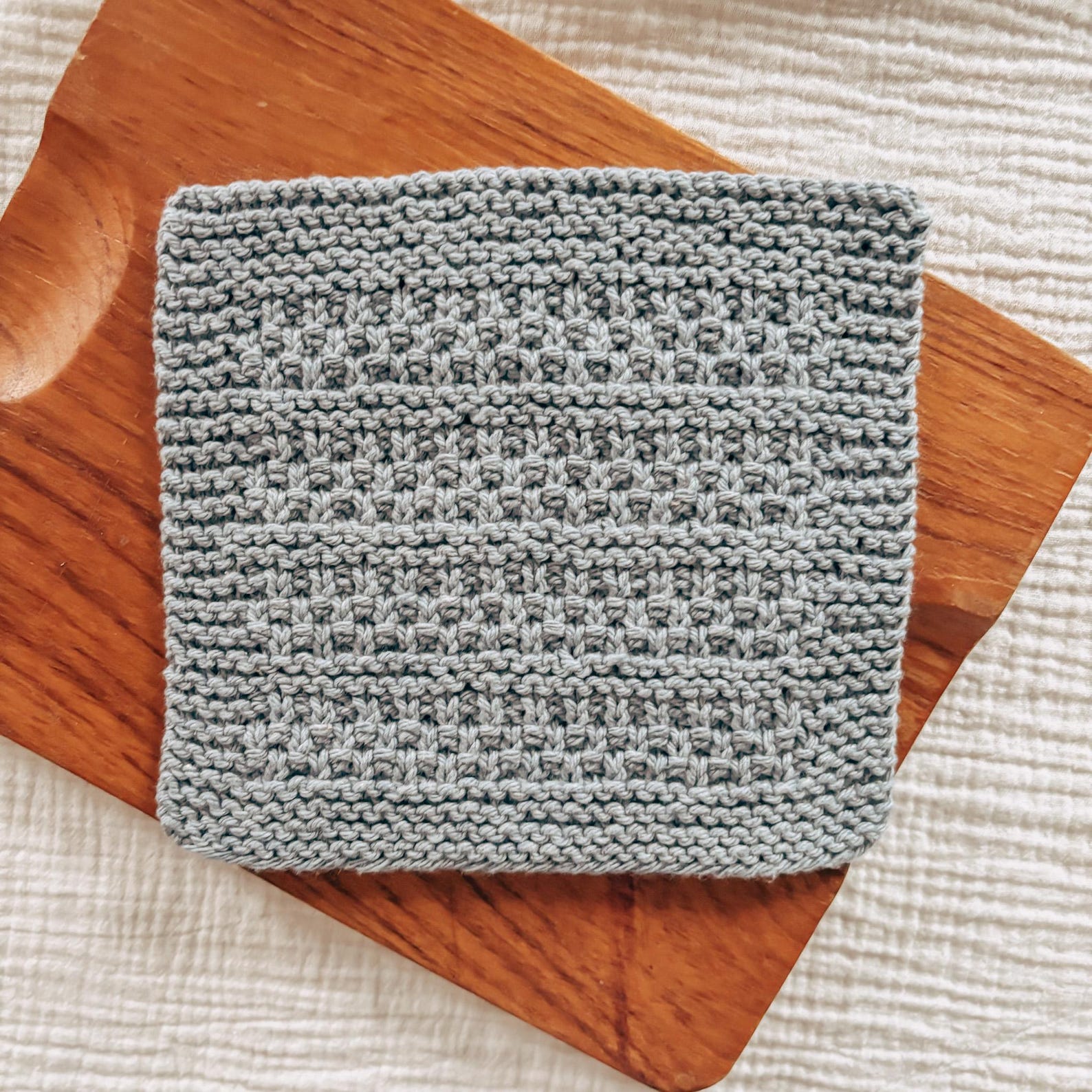 Easy Dishcloth Knitting Pattern, Beginner Washcloth Knit Pattern ...