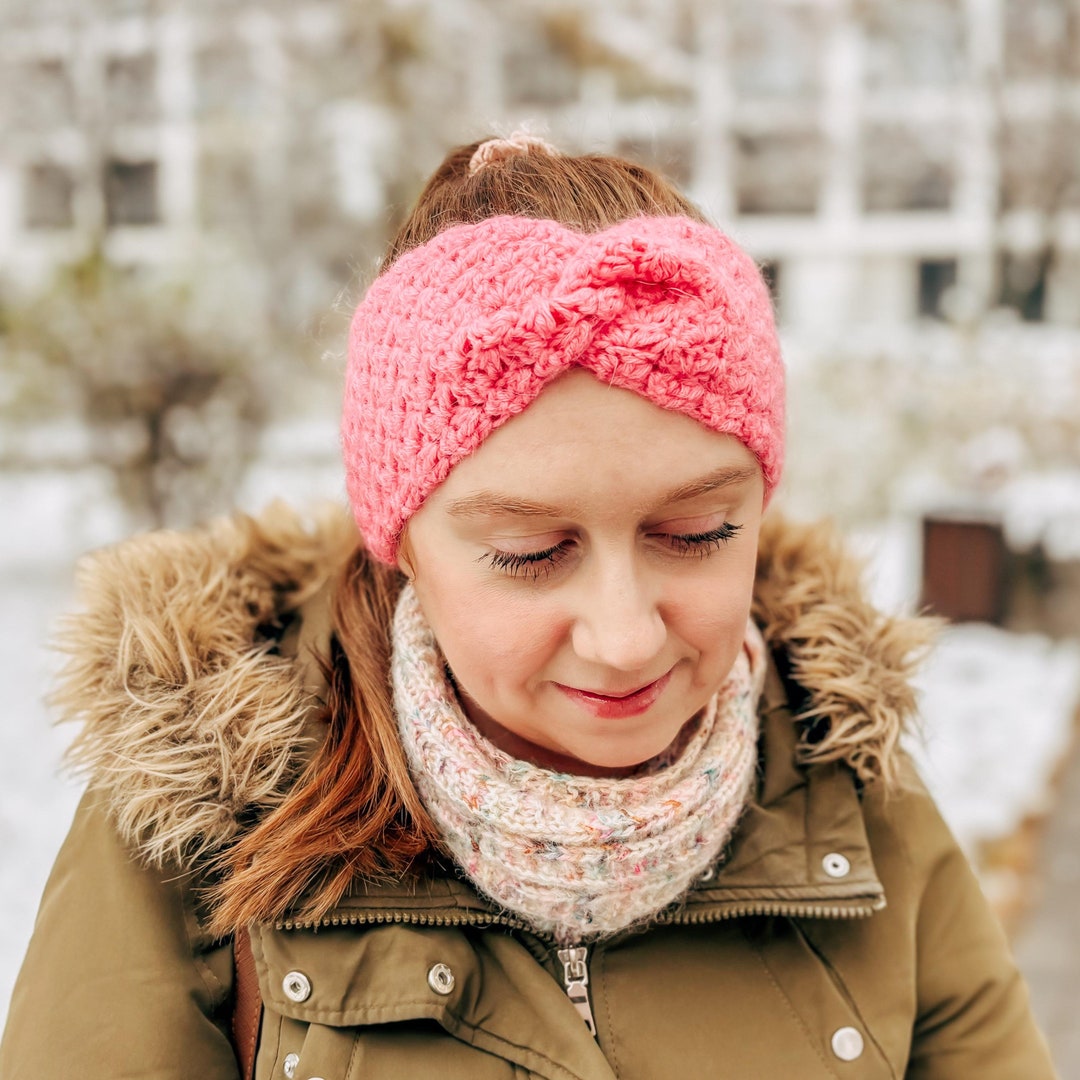 Simple Headband Crochet Pattern, Easy Headband Crochet Pattern for ...