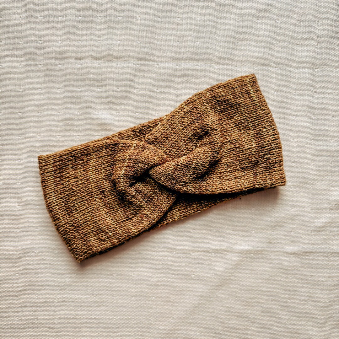 Classic Simple Headband Knitting Pattern, Minimalist Knit Twist ...