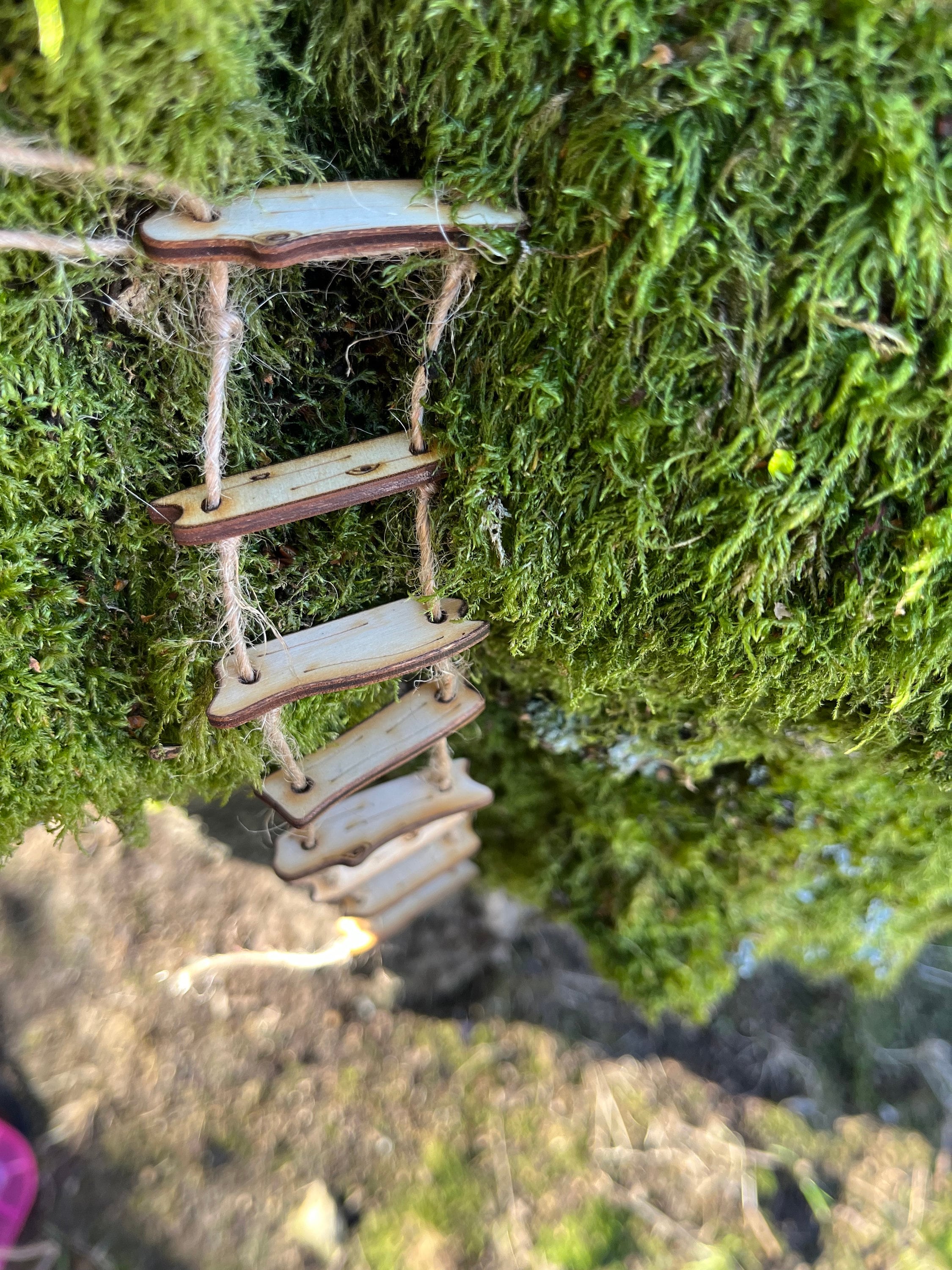Fairy Ladder - String Ladder - Fairy Garden Accessory - Etsy