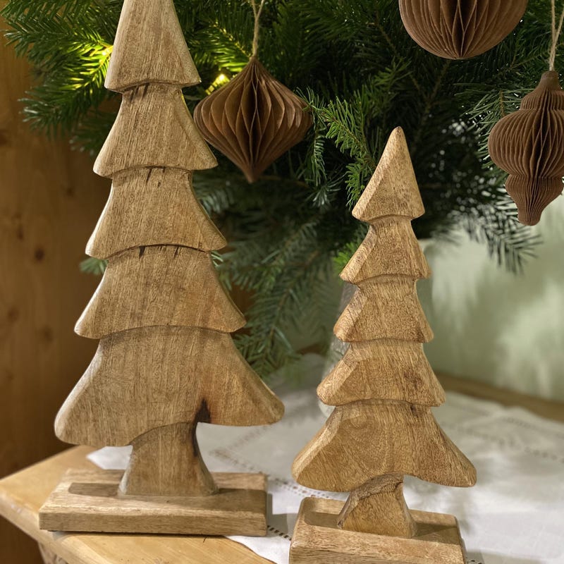 Holz Deko Weihnachtsbaum