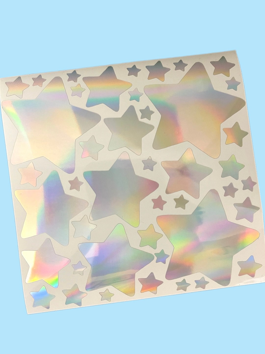 Holographic Star Stickers, Star Car Decals, Jdm - Etsy