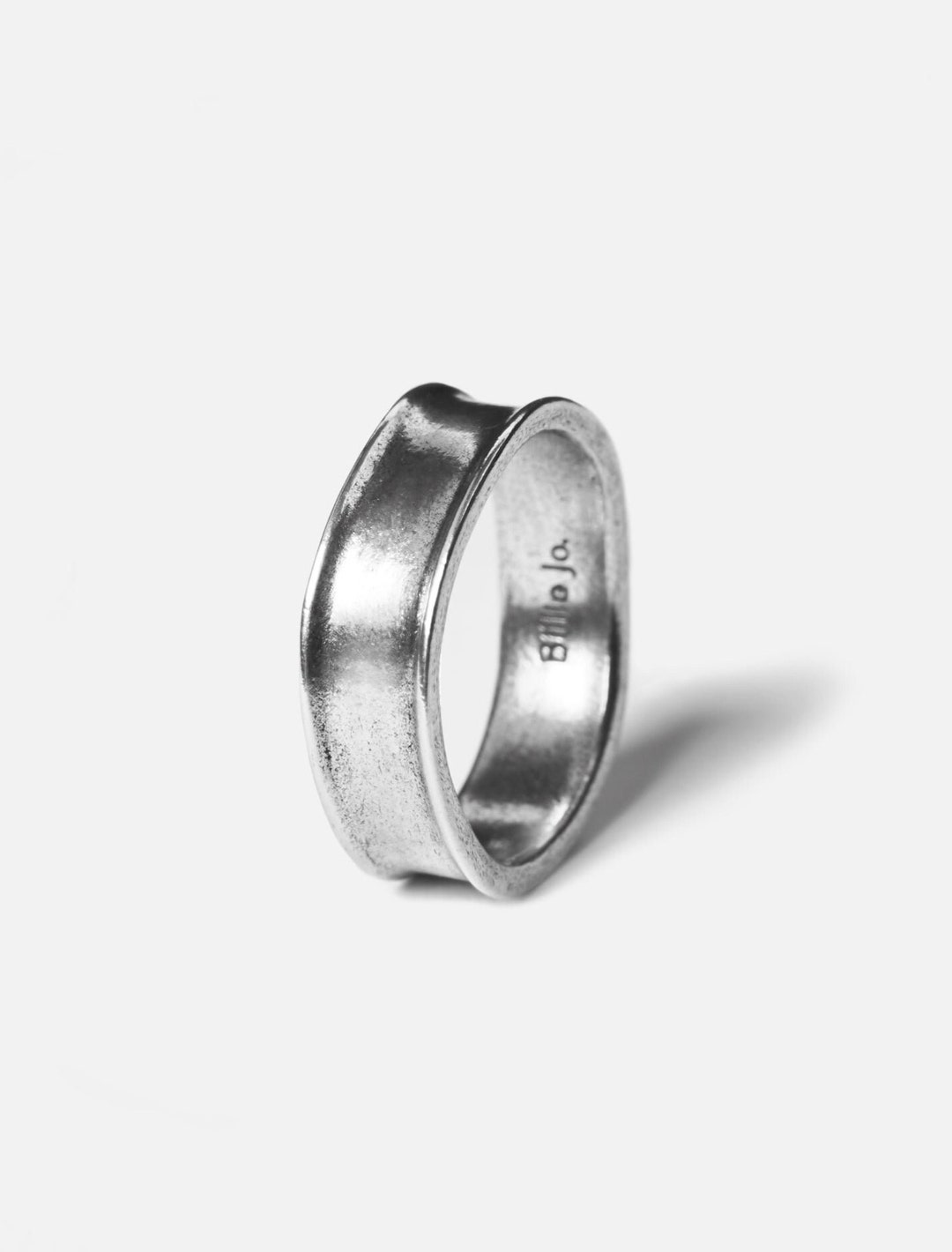 Forge Ring Sterling Silver Ring With Unique Raised Edges Billie Jo ...